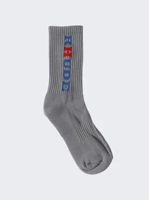 Rhude Petrol Logo Sock