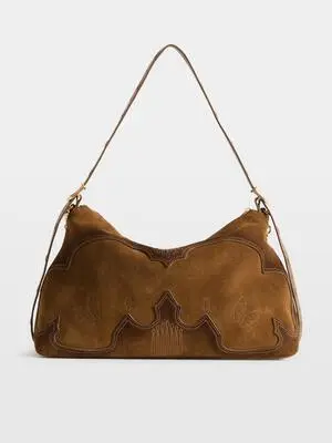 Zadig&Voltaire Jim Western Suede Bag