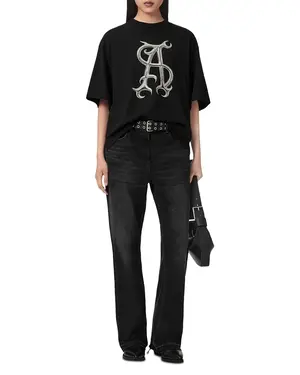 ALLSAINTS Reflex Amelie Cotton Graphic Tee