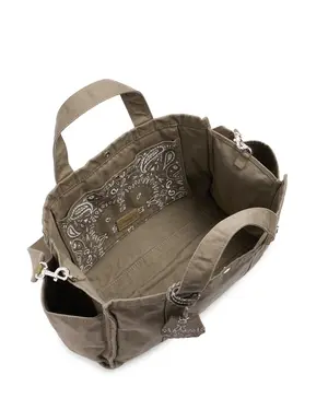 Madewell The Weekend Washed Canvas Tote - Pressed Sage