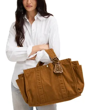 Madewell The Weekend Large Washed Canvas Tote
