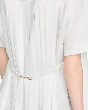 Sandro Pleated Back Shirt