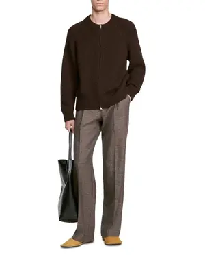 Sandro Zip Up Cardigan Sweater