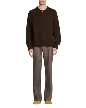 Sandro Zip Up Cardigan Sweater