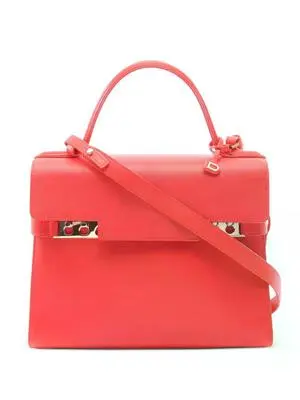 Delvaux 2000s Mm Tempête Tote Bag - Red