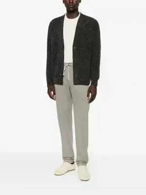 Eleventy Drawstring-waist Pleated Trousers