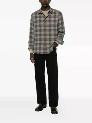 SUNFLOWER Studio Checked-pattern Shirt