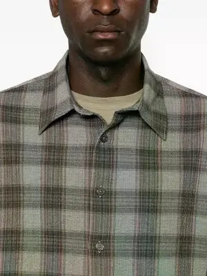 SUNFLOWER Studio Checked-pattern Shirt
