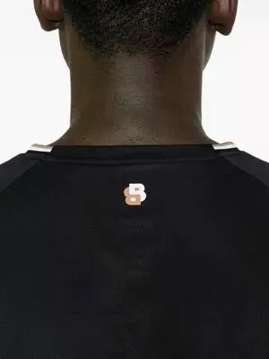 BOSS Logo-print Raglan-sleeve T-shirt