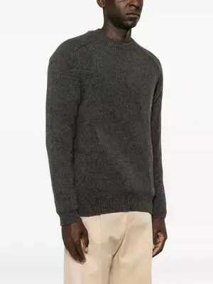 SCAGLIONE Ribbed-knit Raglan-sleeve Sweater