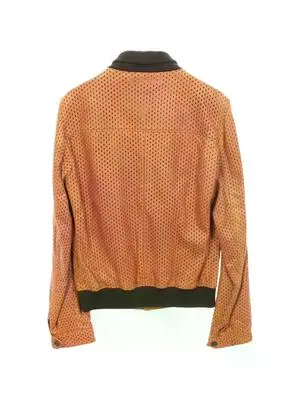 Dolce & Gabbana Perforated Leather Jacket