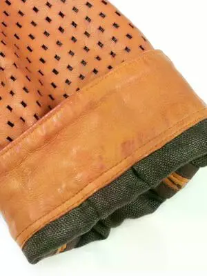Dolce & Gabbana Perforated Leather Jacket