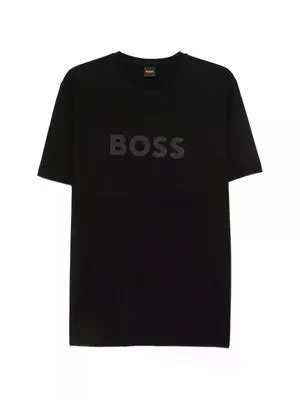 BOSS Logo-print T-shirt - Black