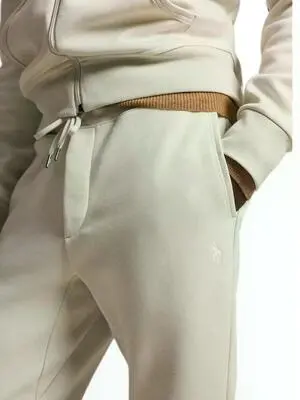 Polo Ralph Lauren Cotton Blend Tracksuit Bottoms - Neutrals