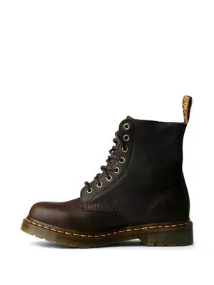 Dr. Martens 1460 Pascal 8 Eye Lace-up Leather Boots - Brown