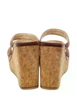 JIMMY CHOO Athena Cork Wedge Sandals