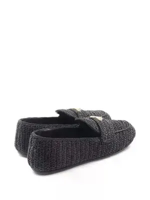 Prada 2010s Crochet Loafers