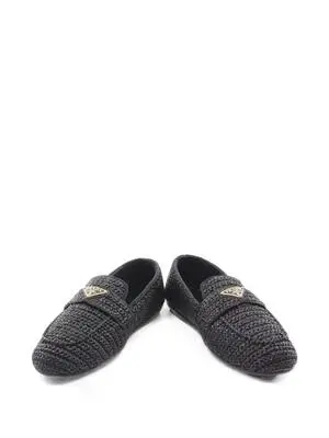Prada 2010s Crochet Loafers