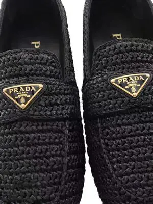Prada 2010s Crochet Loafers
