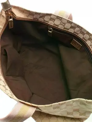 Gucci Gg Canvas Sherry Line Tote Bag