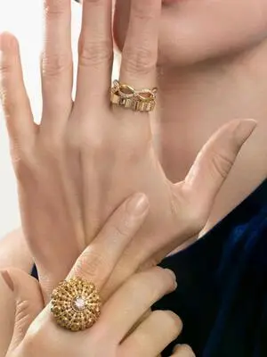 CICADA JEWELRY 18k Yellow Diamond Ring