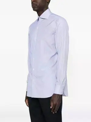 FINAMORE 1925 Striped Long-sleeve Shirt