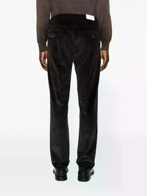 Eleventy Corduroy Drawstring Trousers - Purple