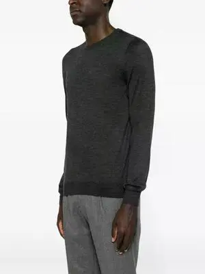 BARBA NAPOLI Crew Neck Long Sleeve Sweater