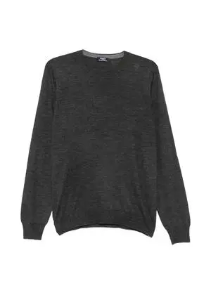 BARBA NAPOLI Crew Neck Long Sleeve Sweater