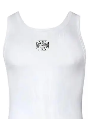 Vetements Biker Cross Logo-print Tank Top