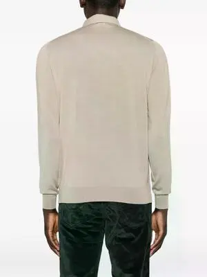 LARDINI Long-sleeve Polo Shirt