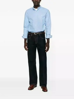Polo Ralph Lauren Embroidered-logo Button-down Shirt