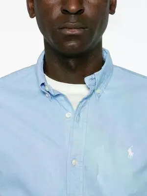 Polo Ralph Lauren Embroidered-logo Button-down Shirt
