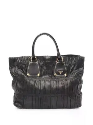 Prada Gaufre Saffiano Tote Bag