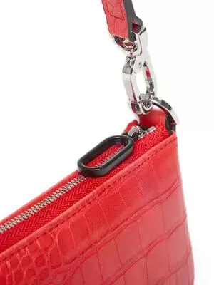Karl Lagerfeld Croc-effect Shoulder Bag
