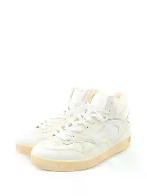 JIL SANDER Paneled High-top Sneakers
