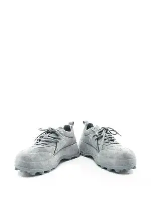 JIL SANDER Round Toe Lace-up Sneakers - Grey