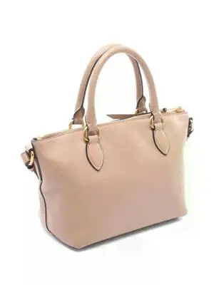 Prada Glacé Leather 2-way Tote Bag