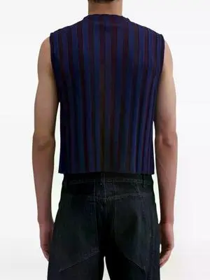 Eckhaus Latta Keyboard Ribbed Vest