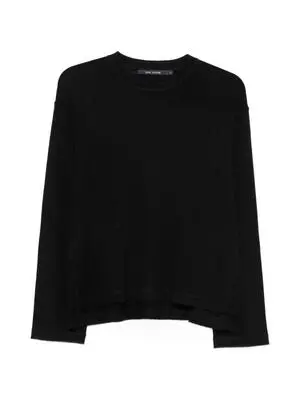 Sofie D'hoore Long Sleeve Knit With Contrast Stitching