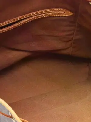 LOUIS VUITTON Montsouris Monogram Canvas Backpack - Brown
