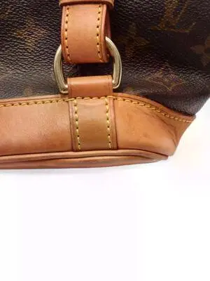 LOUIS VUITTON Montsouris Monogram Canvas Backpack - Brown