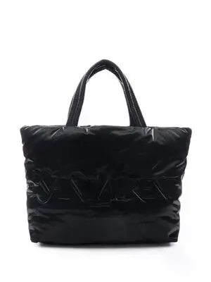 Saint Laurent Padded Logo Tote Bag - Black