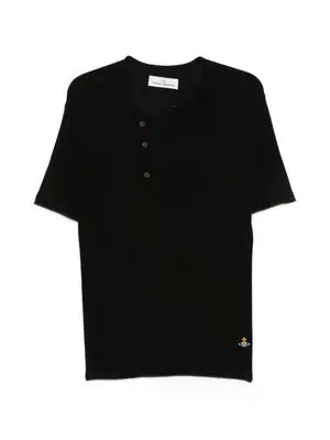 VIVIENNE WESTWOOD Orb Asymmetric-neck T-shirt