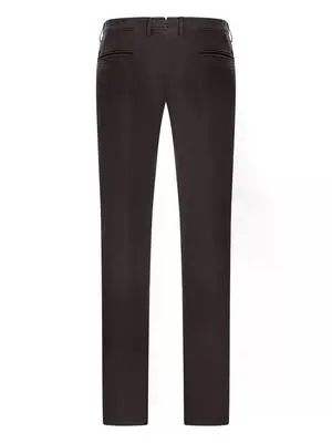 Incotex Cotton Trousers With Button Fastening And Back Pockets