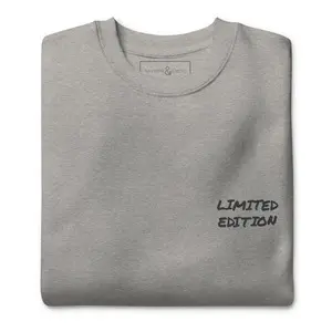 ANCHOR & CREW Limited Edition Organic Cotton Sweatshirt - Grey