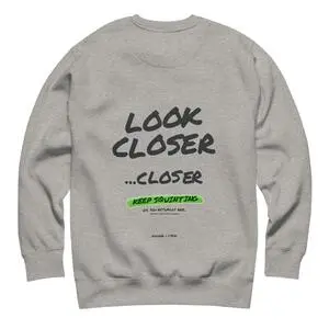 ANCHOR & CREW Organic Cotton Printed Sweatshirt - Grey