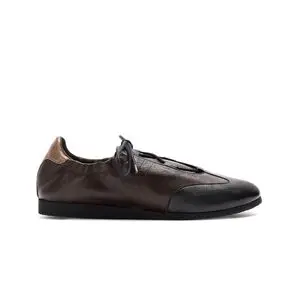 NAGUISA Raluca Multi Sporty Leather Shoes - Brown
