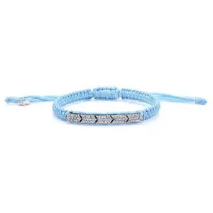CARAVAN OF STONES Méridien Bracelet Baby Diamond Pav - Blue