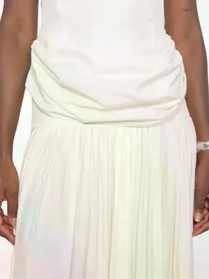 Magda Butrym Draped Cap-sleeve Blouse